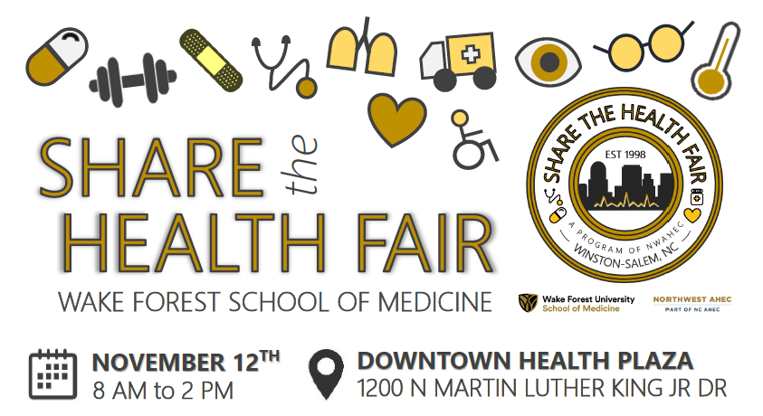 Share the Health Fair is Back - November 12th!
