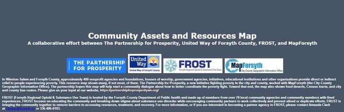 New Online Interactive Community Assets Resource Map