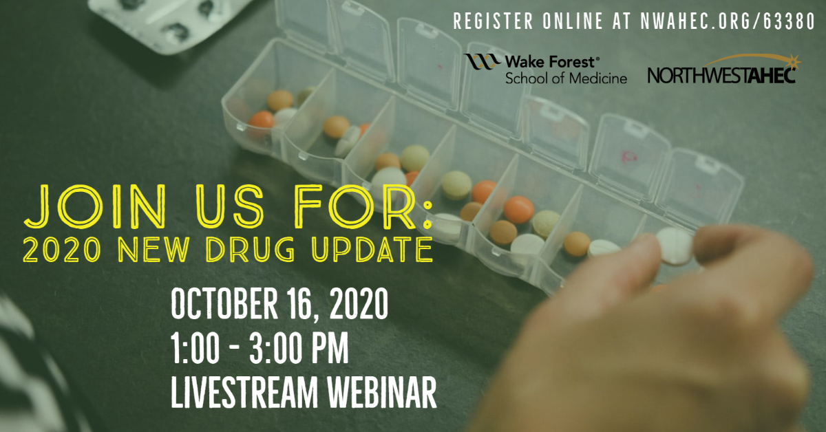 Join Us For New Drug Update 2020