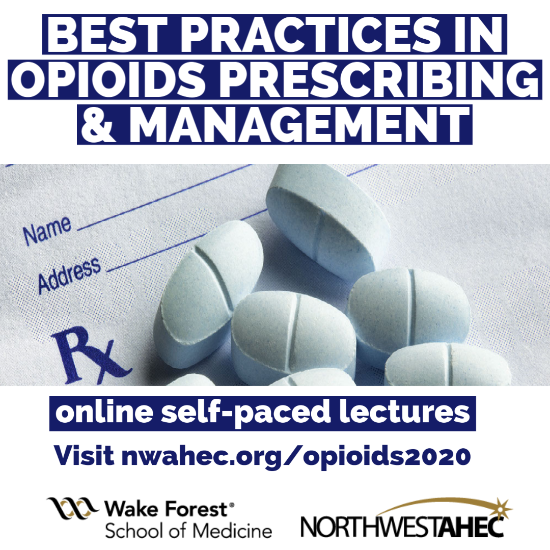 Best Practices in Opioids Prescribing and Management