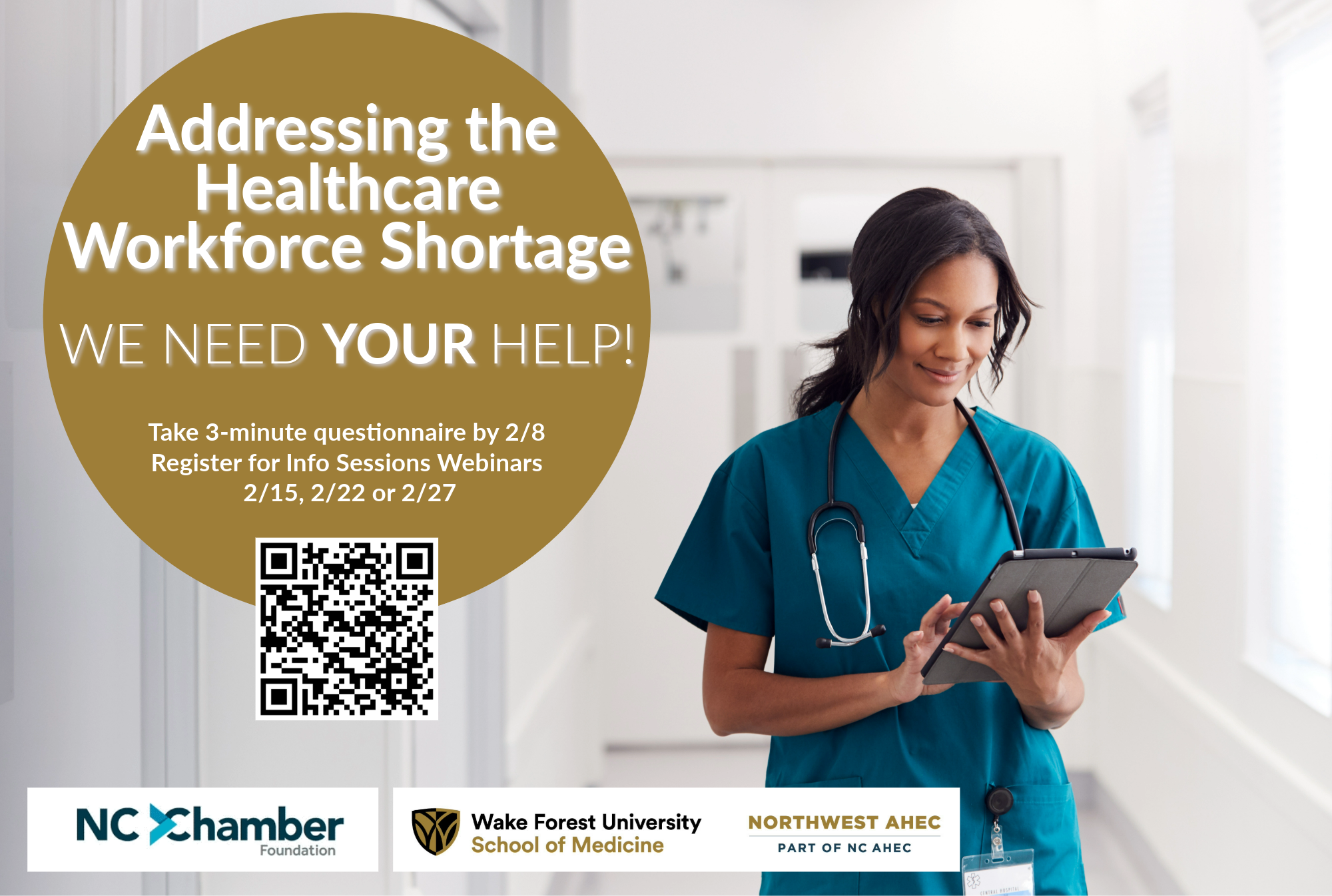 Addressing the Healthcare Workforce Shortage, We Need Your Help